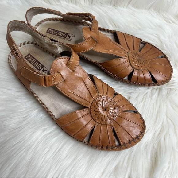 PIKOLINOS | Shoes | Womens Pikolino Puerto Vallarta Leather Sandals ...
